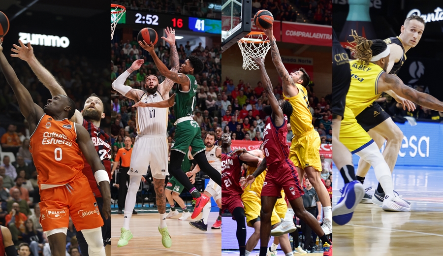 Tabla de partidos y series de la Liga Endesa